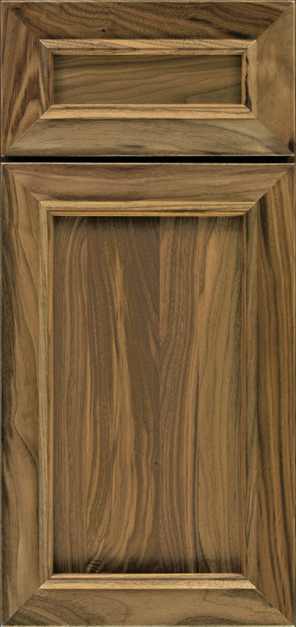 Kitchen with Painted Maple and Walnut Cabinets - Omega